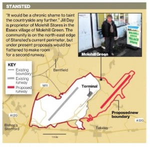 AirportWatch | Village of Mole Hill Green would be demolished by a 2nd ...